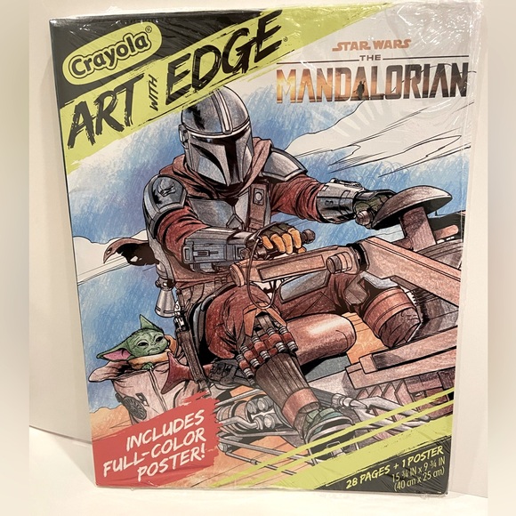 Crayola | Other | New Crayola Art Edge Starwars The Mandalorian ...